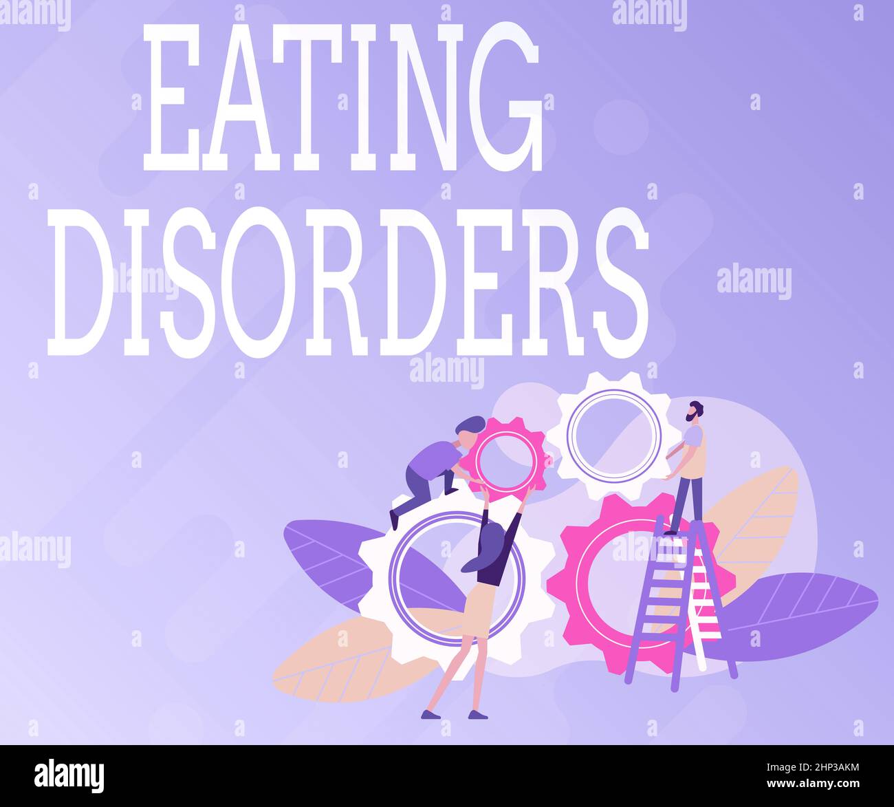 Writing displaying text Eating Disorders, Word Written on any of a ...