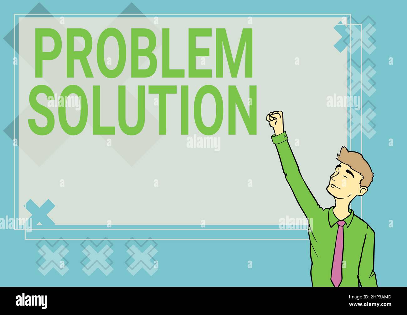 Inspiration Showing Sign Problem Solution Internet Concept Solving Consists Of Using Generic