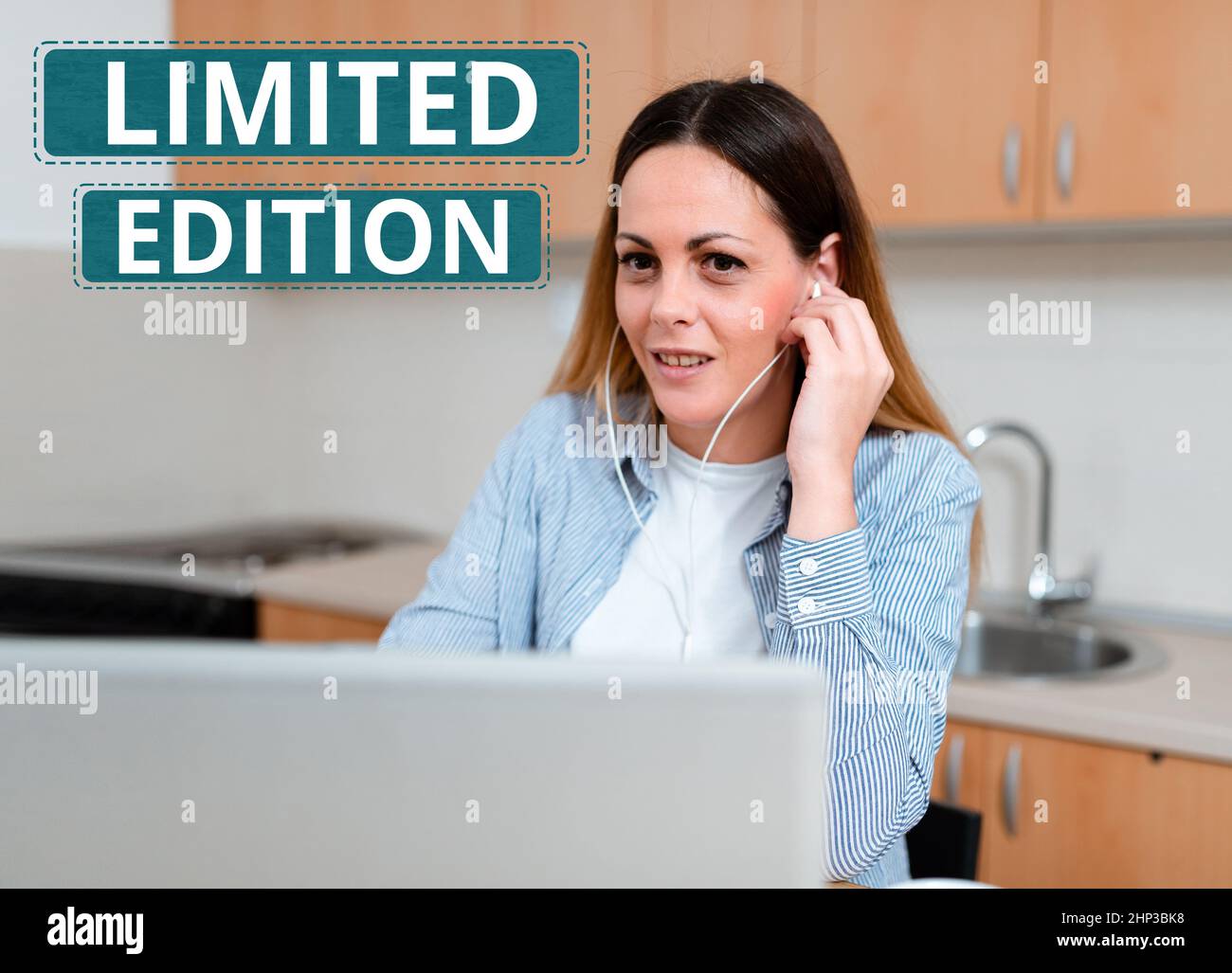 Text caption presenting Limited Edition, Word for Work of something ...