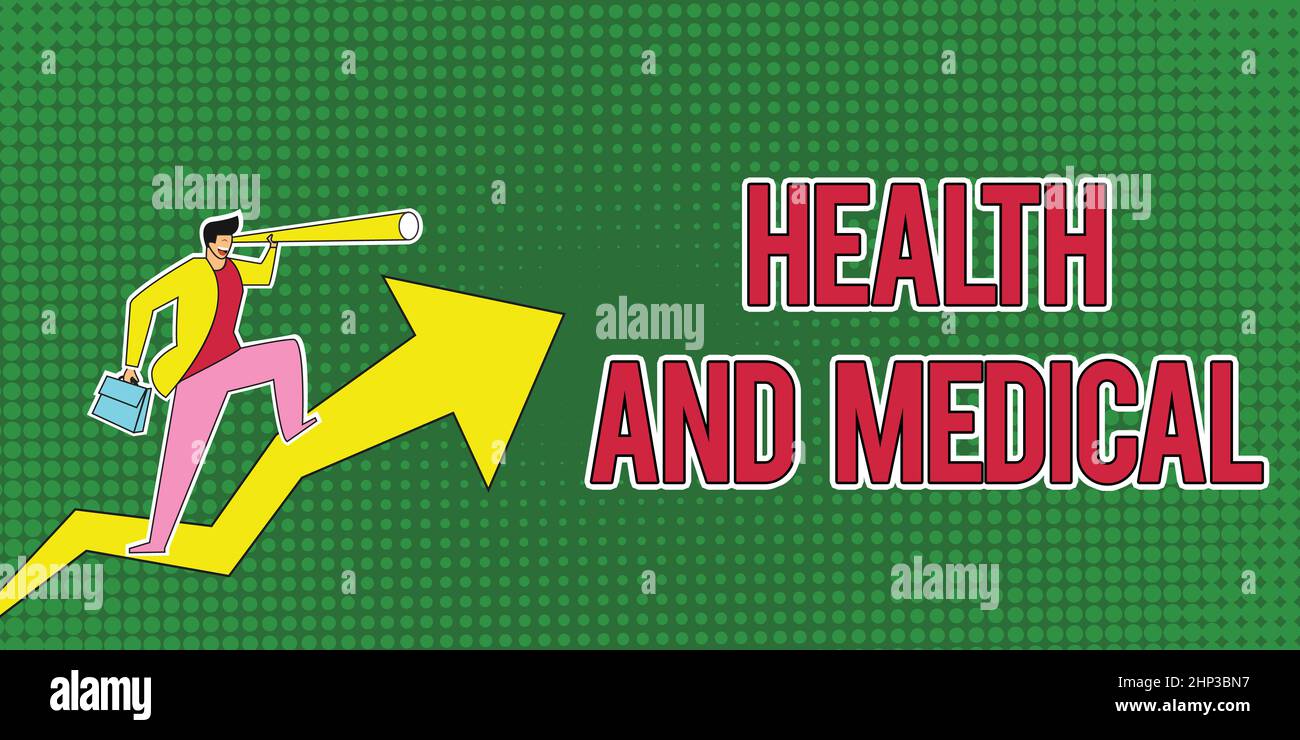 Conceptual display Health And Medical, Conceptual photo study and ...