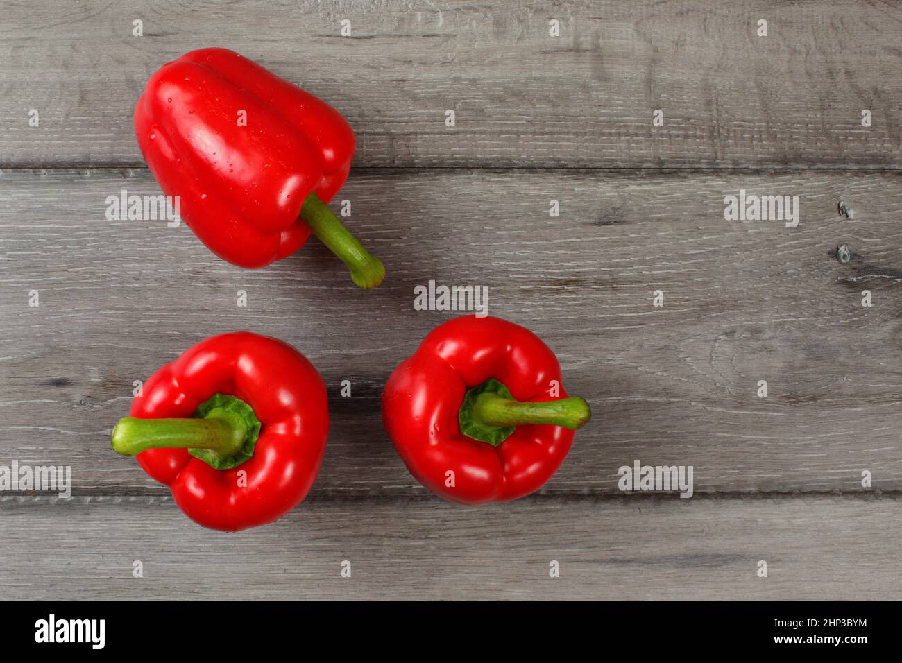 Bell peppers gray background bell pepper hi-res stock photography and ...