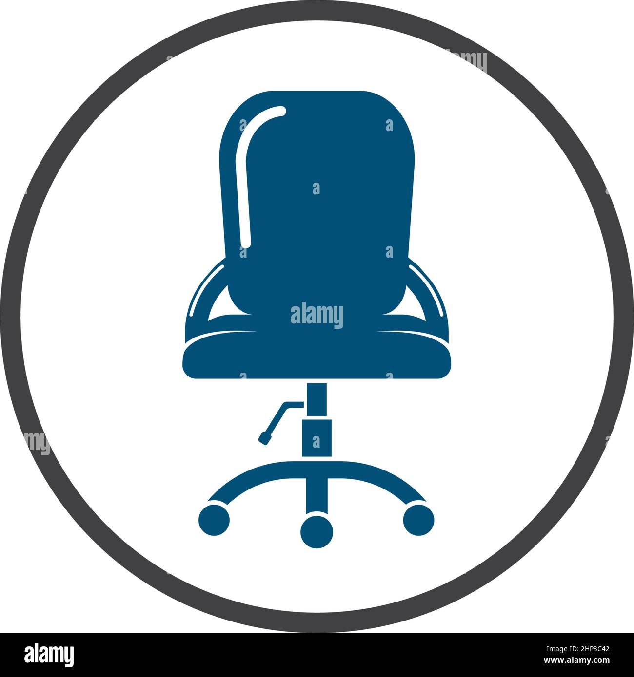 Office chair icon hi-res stock photography and images - Alamy