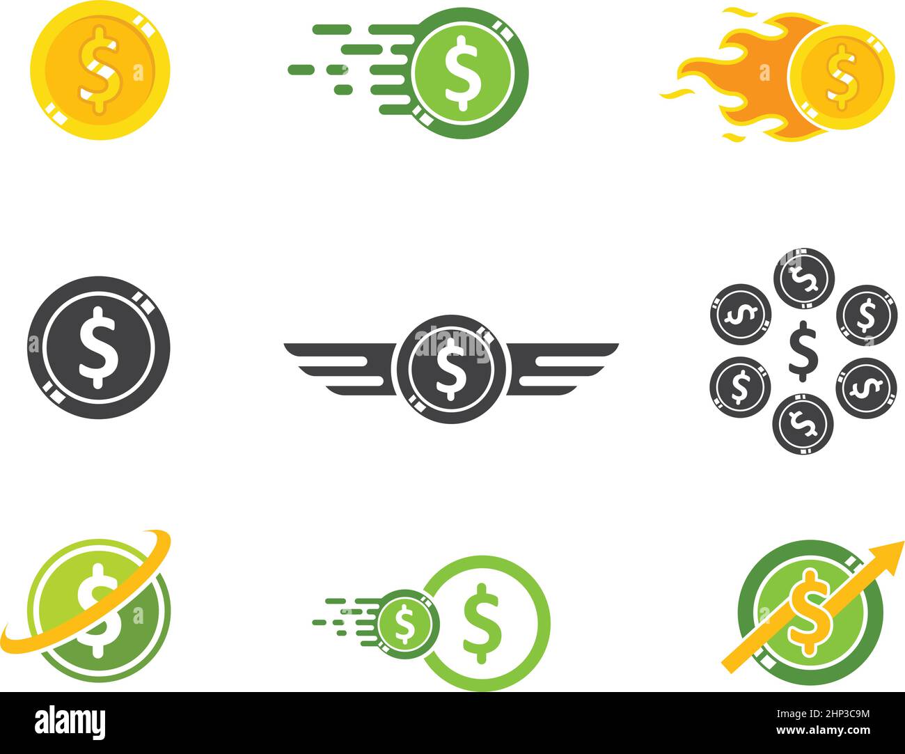 coin money icon vector illustration Stock Vector Image & Art - Alamy
