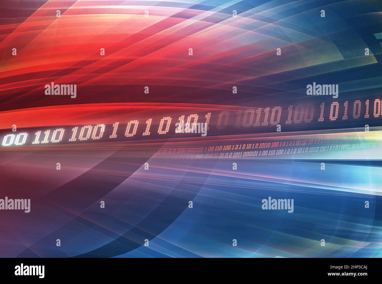Graphical abstract colorful background with binary code at center part Stock Photo - Alamy