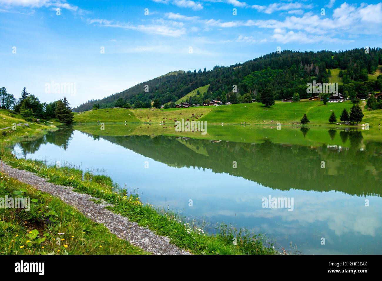 Confins valley in the aravis hi-res stock photography and images - Alamy
