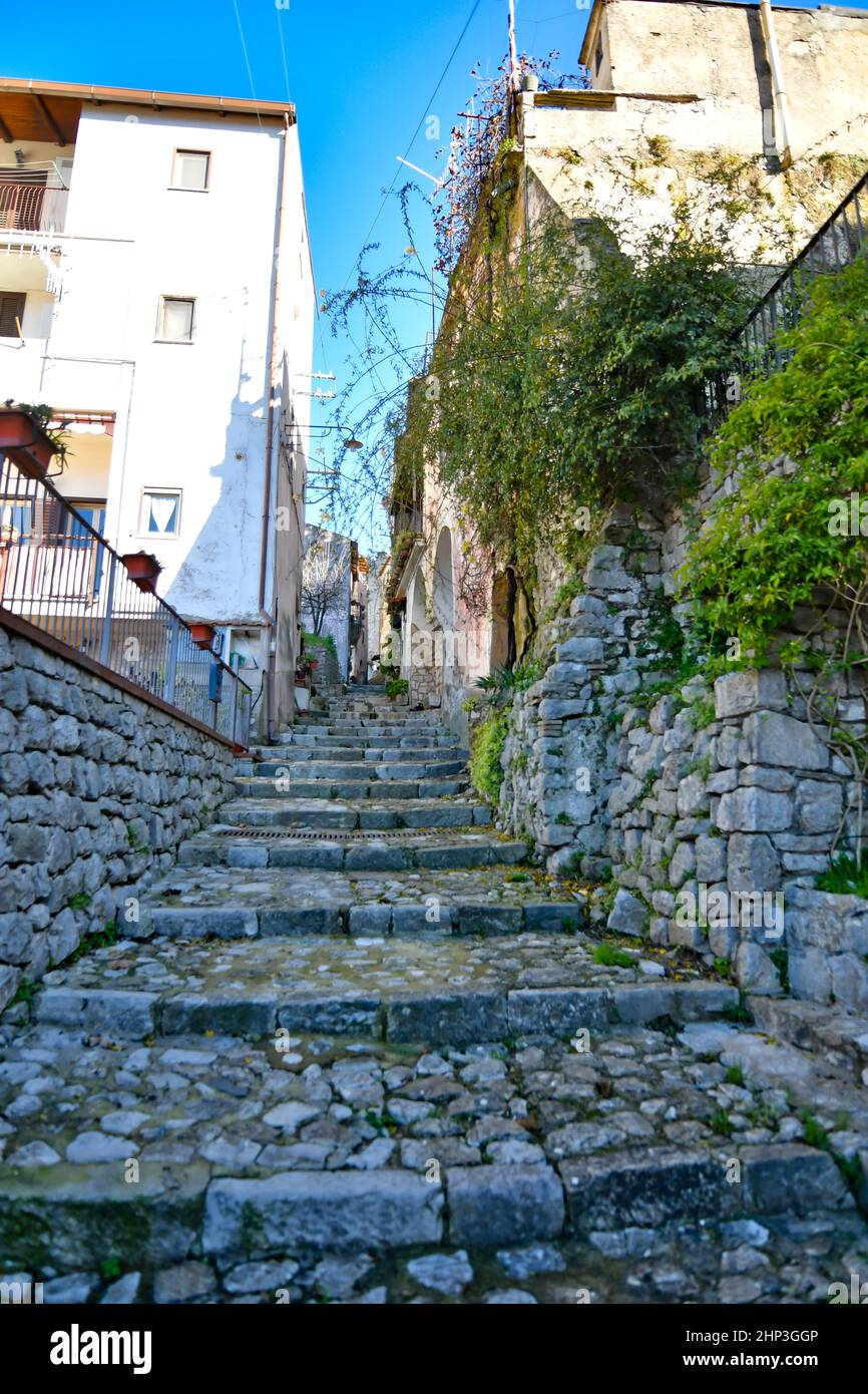 The Italian village of Itri Stock Photo - Alamy