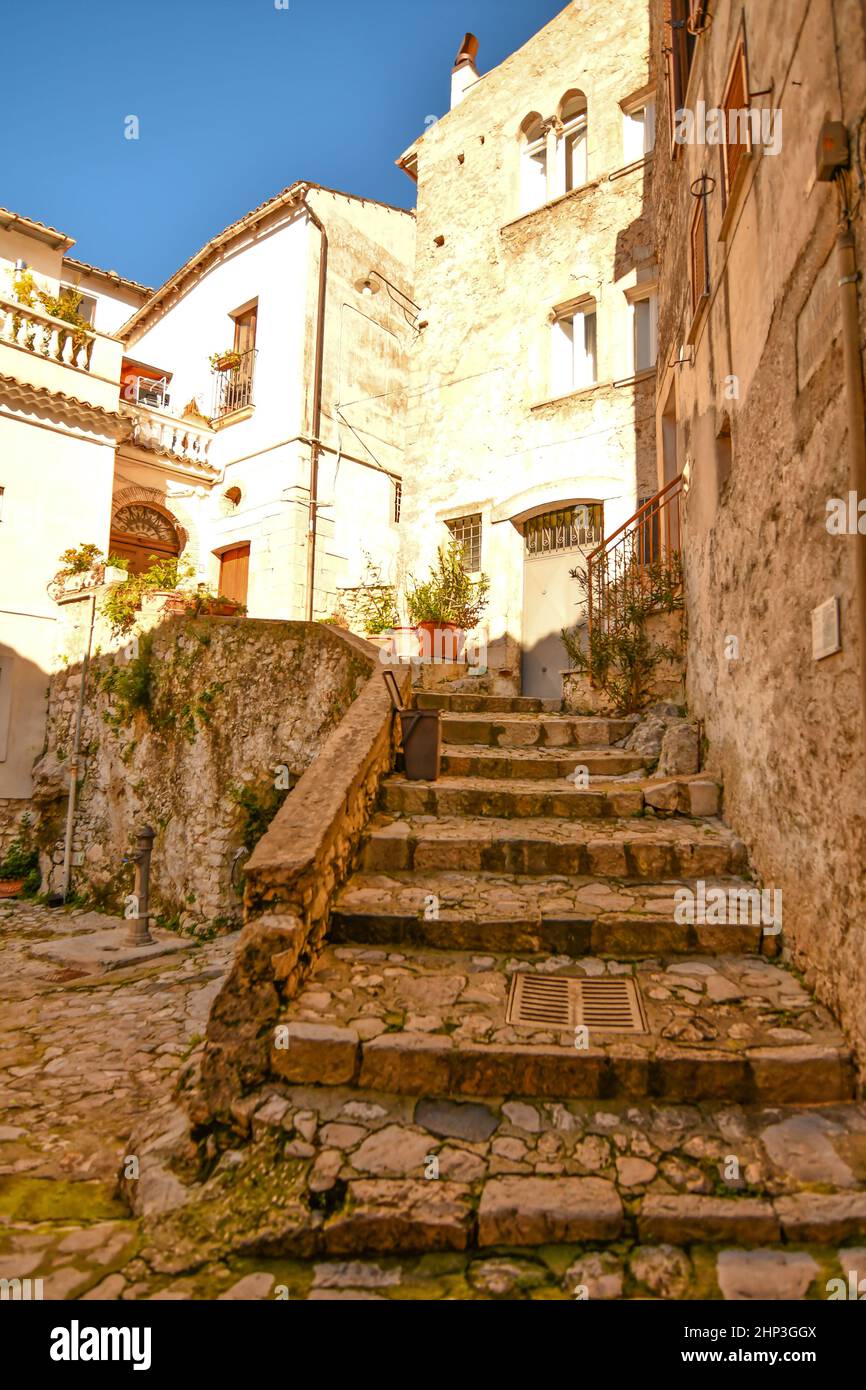 The Italian village of Itri Stock Photo - Alamy