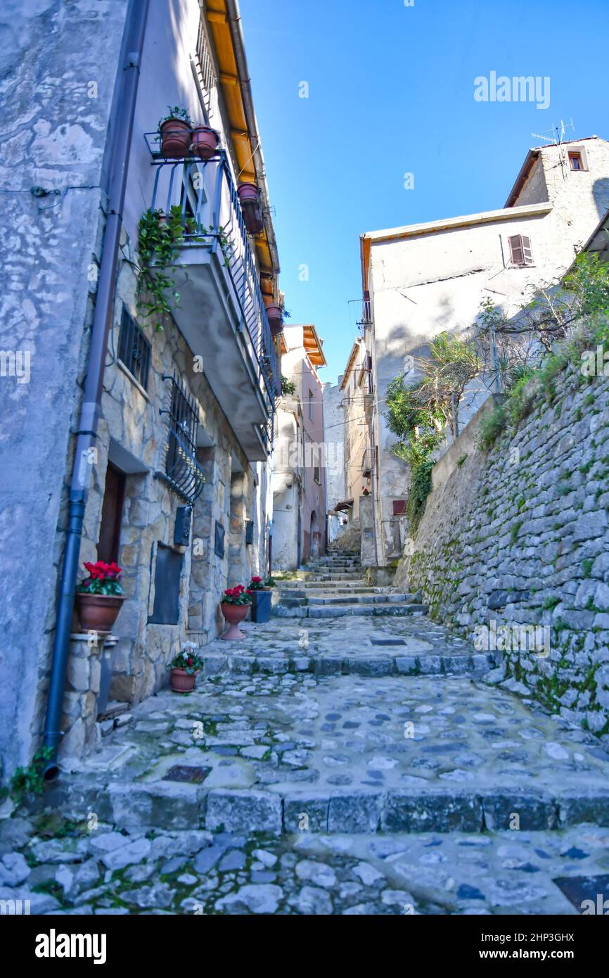 The Italian village of Itri Stock Photo - Alamy