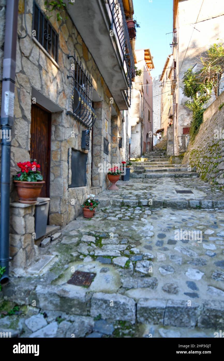 The Italian village of Itri Stock Photo - Alamy