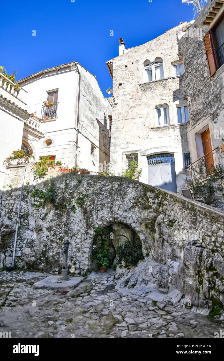 The Italian village of Itri Stock Photo - Alamy