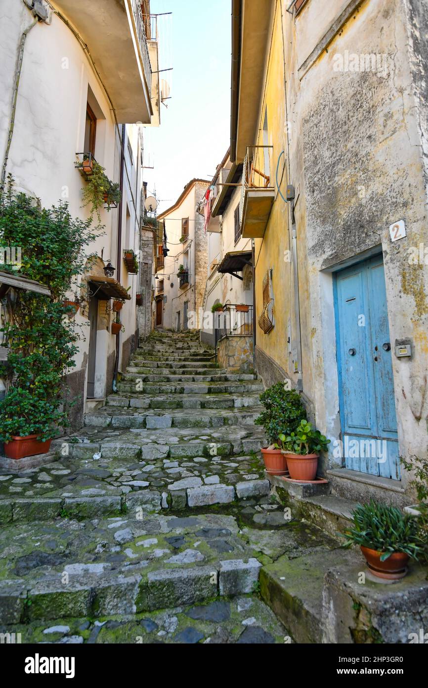 The Italian village of Itri Stock Photo - Alamy