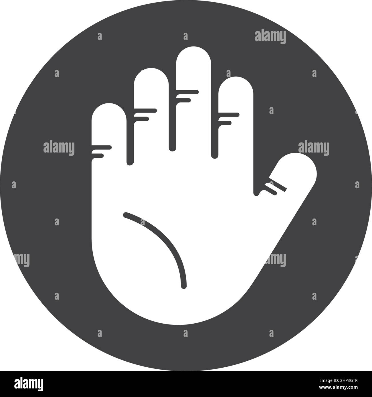 hand icon vector illustration design Stock Vector Image & Art - Alamy