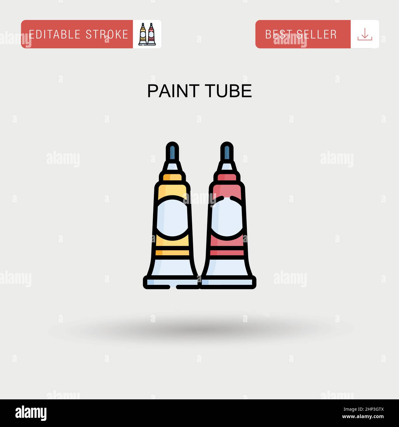 Blob red oil paint Stock Vector Images - Alamy