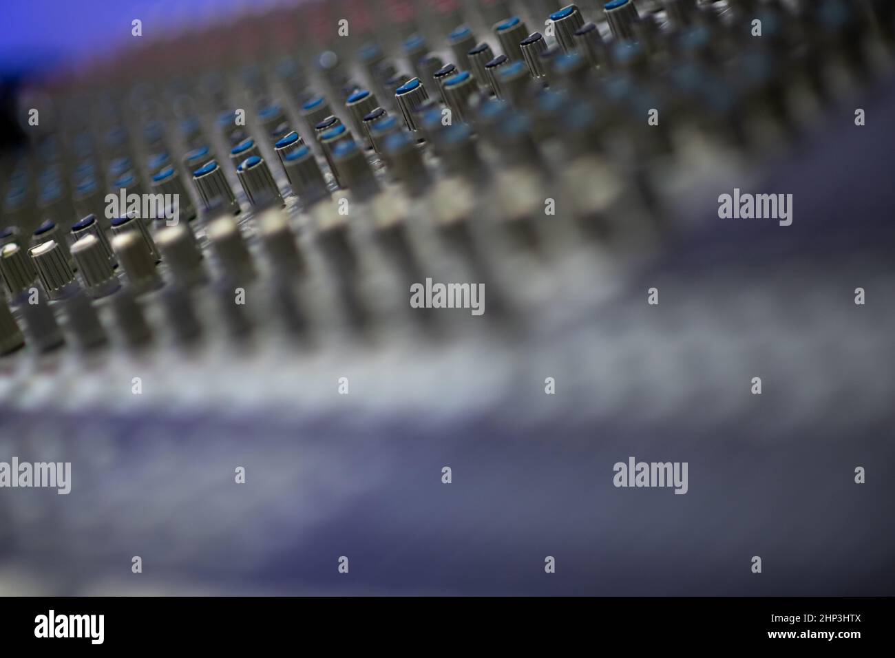 Music studio audio recording instruments Stock Photo - Alamy