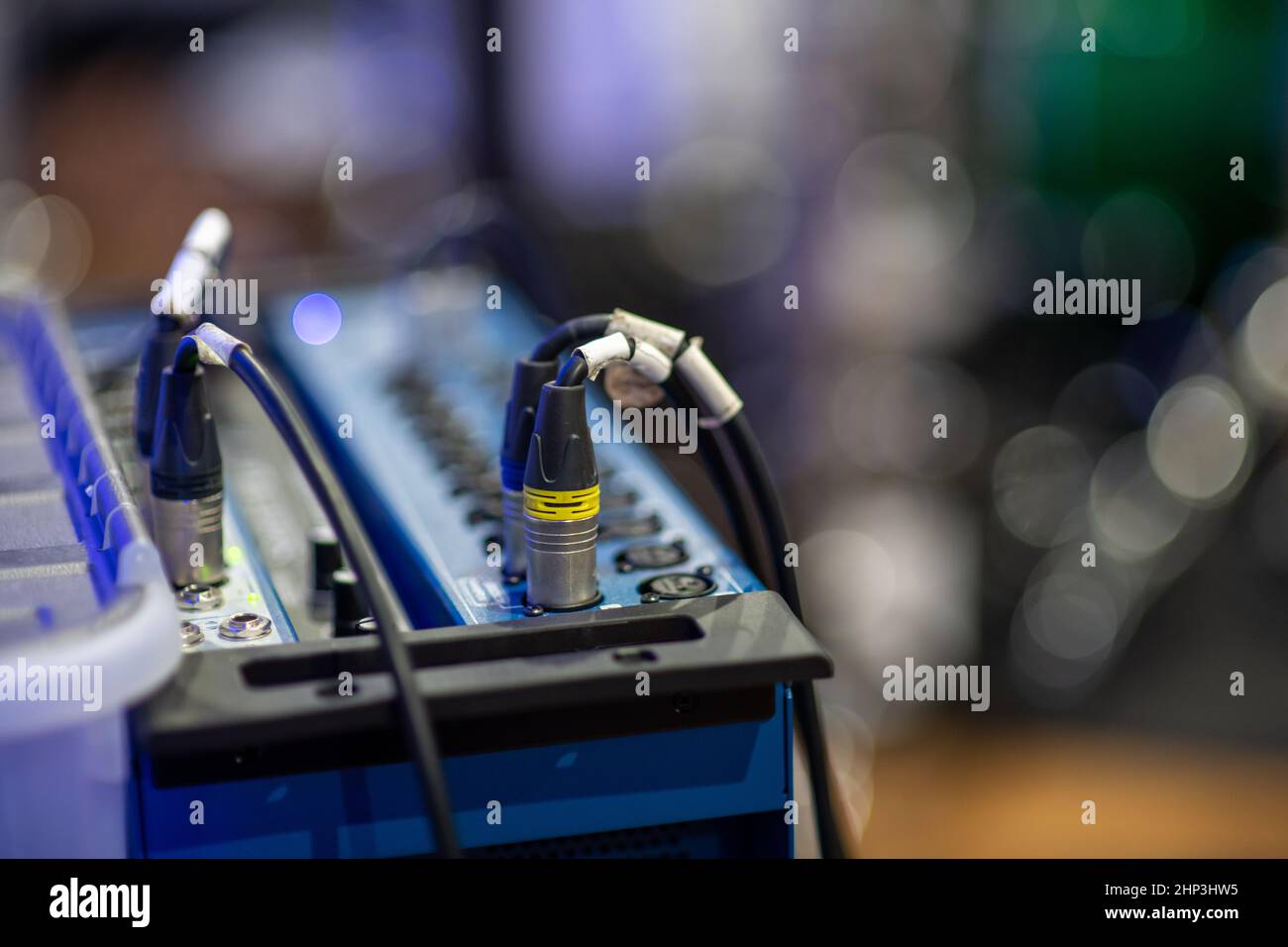 Music studio audio recording instruments Stock Photo - Alamy