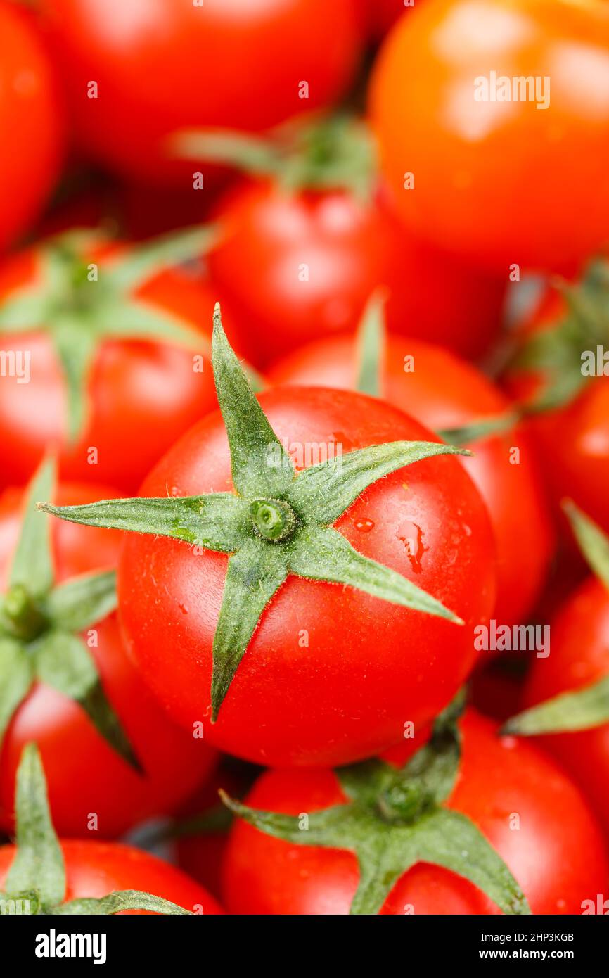 Tomato tomatoes tomatos vegetable vegetables from above portrait format ...