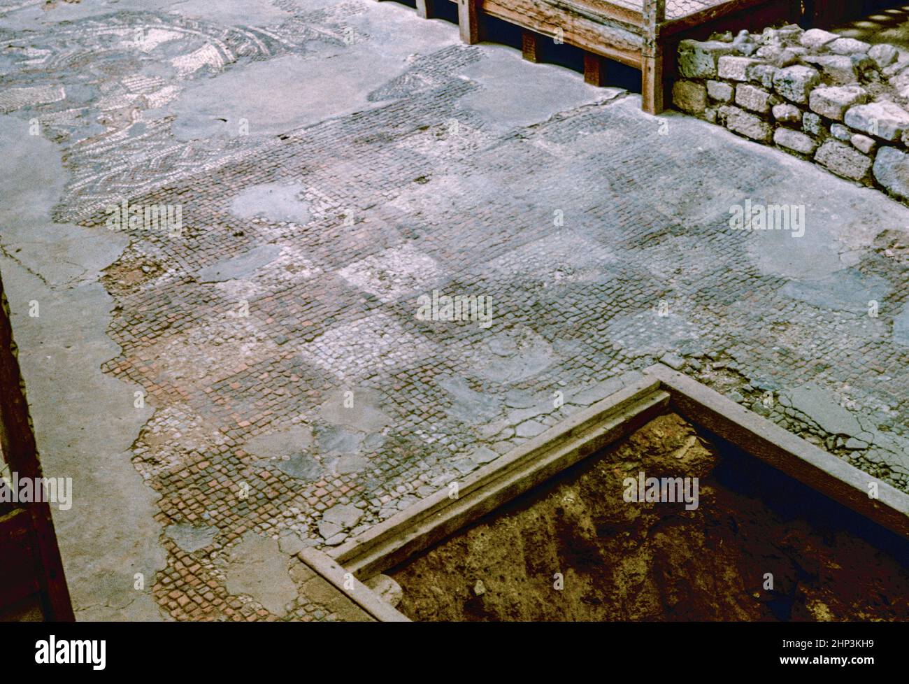 Brading Roman Villa in Brading on the Isle of Wight, one of the finest ...