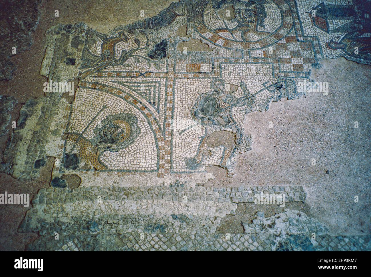 Brading Roman Villa in Brading on the Isle of Wight, one of the finest ...
