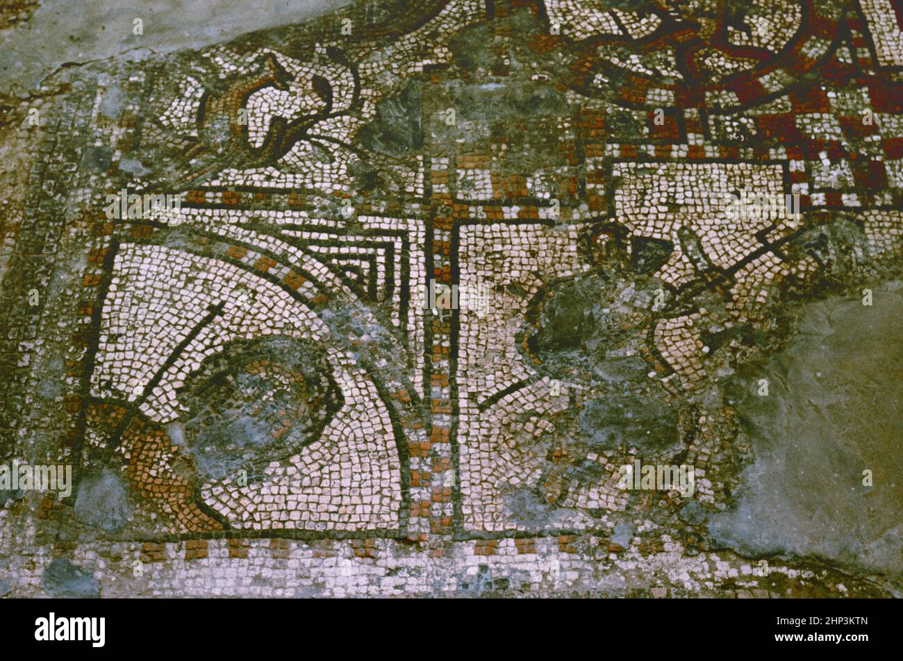 Brading Roman Villa in Brading on the Isle of Wight, one of the finest ...