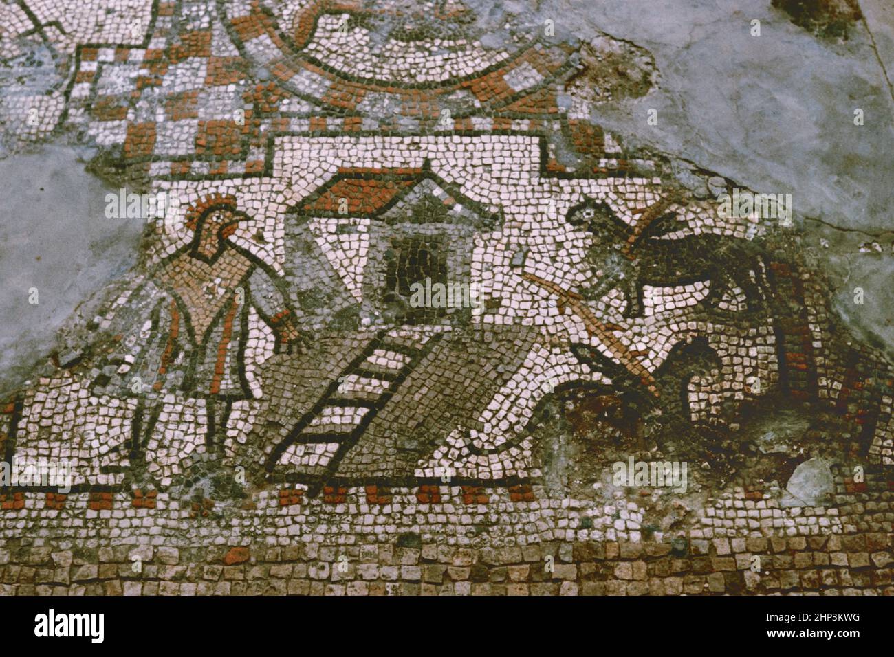 Brading Roman Villa in Brading on the Isle of Wight, one of the finest ...