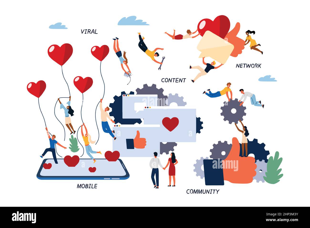 Agency marketing Cut Out Stock Images & Pictures - Alamy