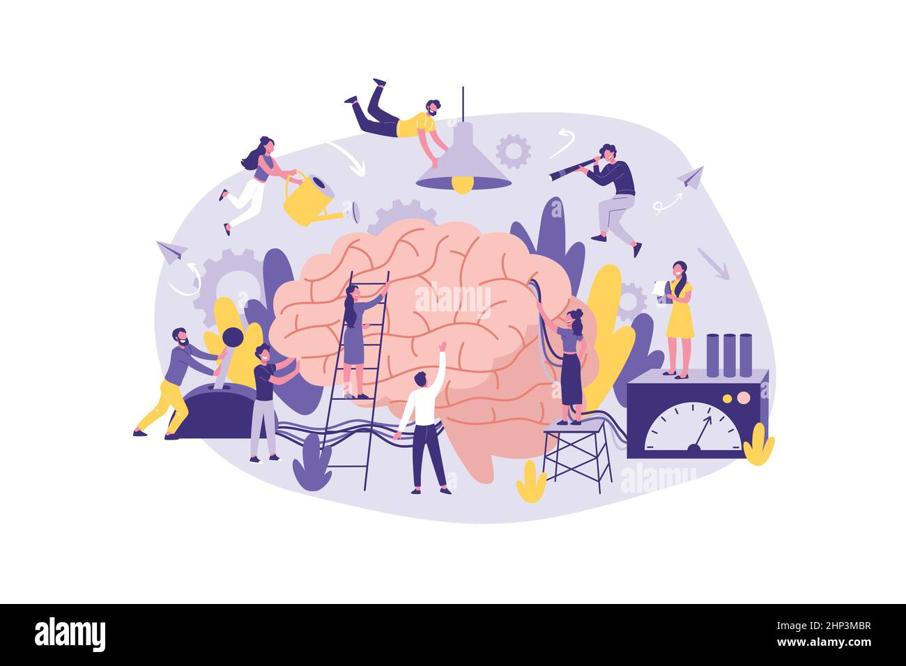 Creativity analysis Stock Vector Images - Alamy