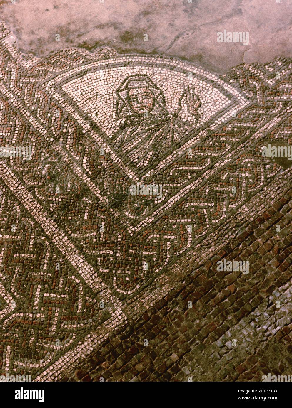 Brading Roman Villa in Brading on the Isle of Wight, one of the finest ...