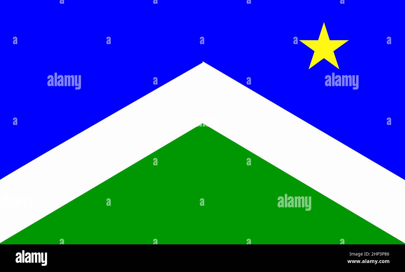 The traditional flag of the Alaska city of Sward the Capital City Stock ...