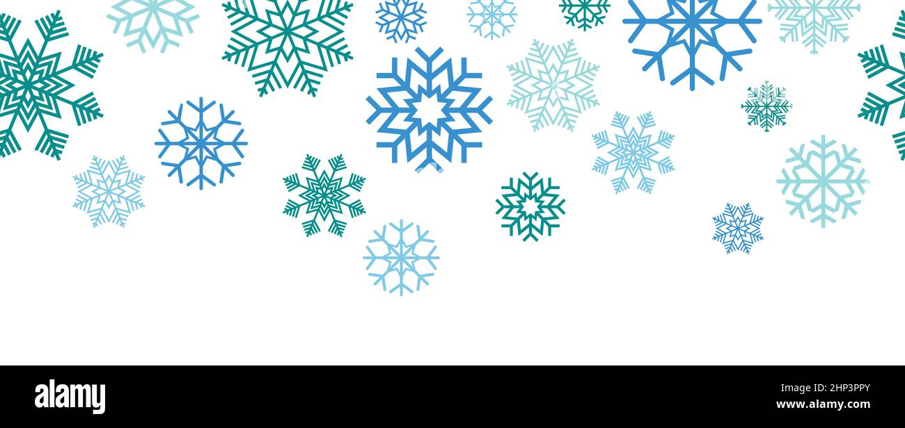 Happy new year snow falling Cut Out Stock Images & Pictures - Alamy