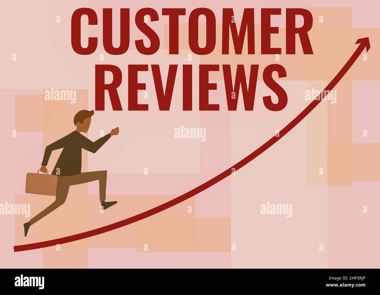 Hand writing sign Customer Reviews, Internet Concept review of product ...