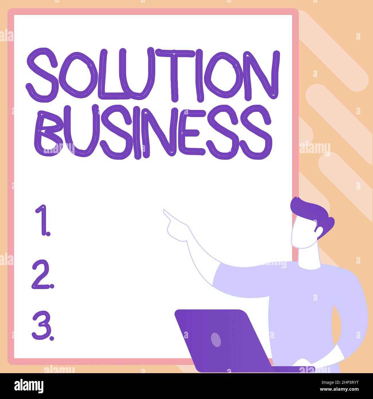 Text sign showing Solution Business, Word Written on Marketing and ...