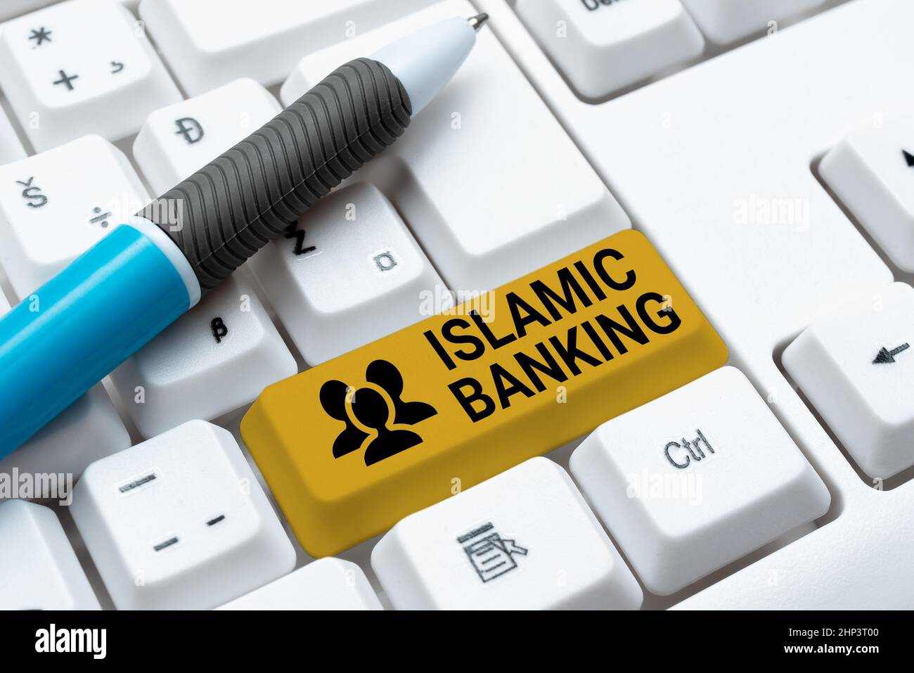 Conceptual display Islamic Banking, Word for Banking system based on ...