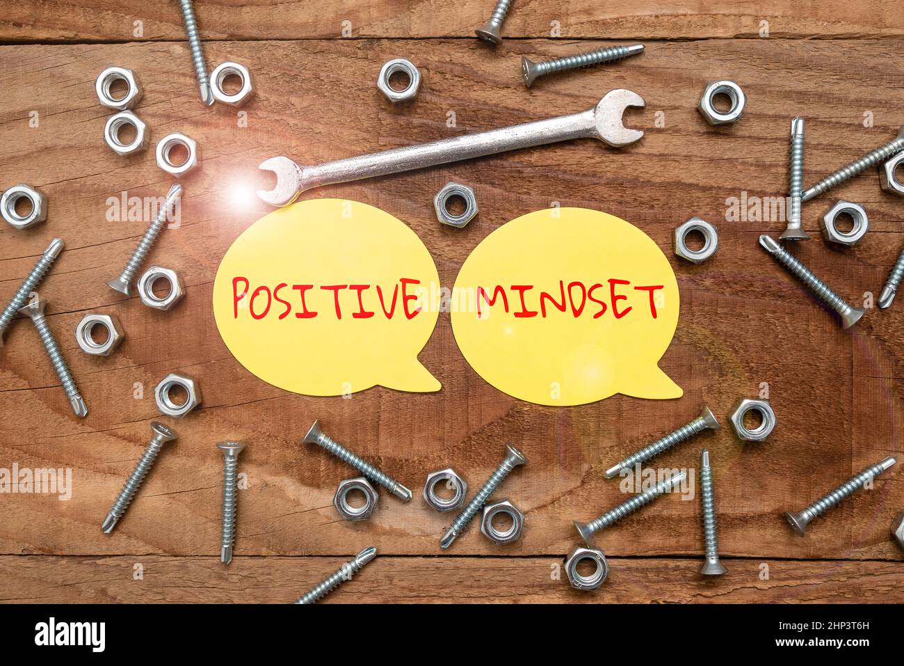 Hand writing sign Positive Mindset, Concept meaning mental and ...