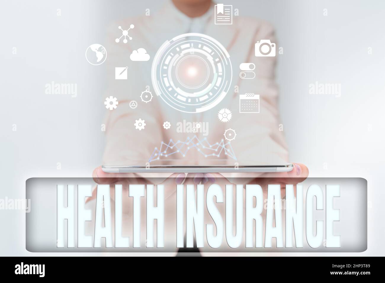 Hand writing sign Health Insurance, Business idea coveragethat pays for ...