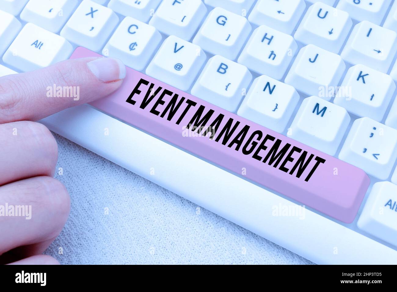 Writing displaying text Event Management, Business showcase creation ... Writing displaying text Event Management, Business showcase creation ...