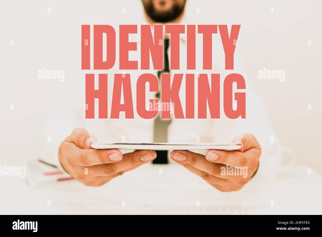 Inspiration showing sign Identity Hacking, Business concept criminal ...