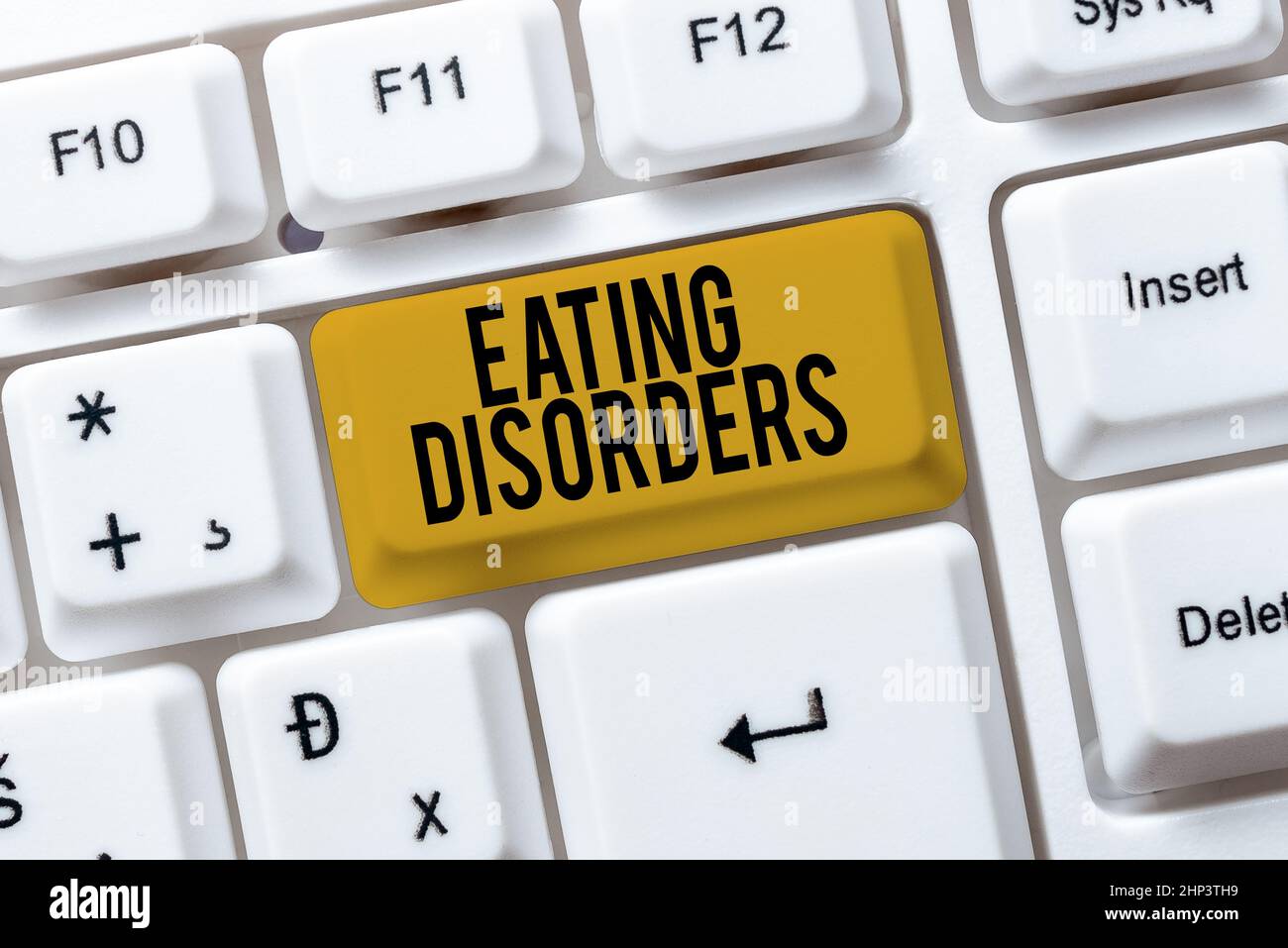 Writing displaying text Eating Disorders, Business showcase any of a ...
