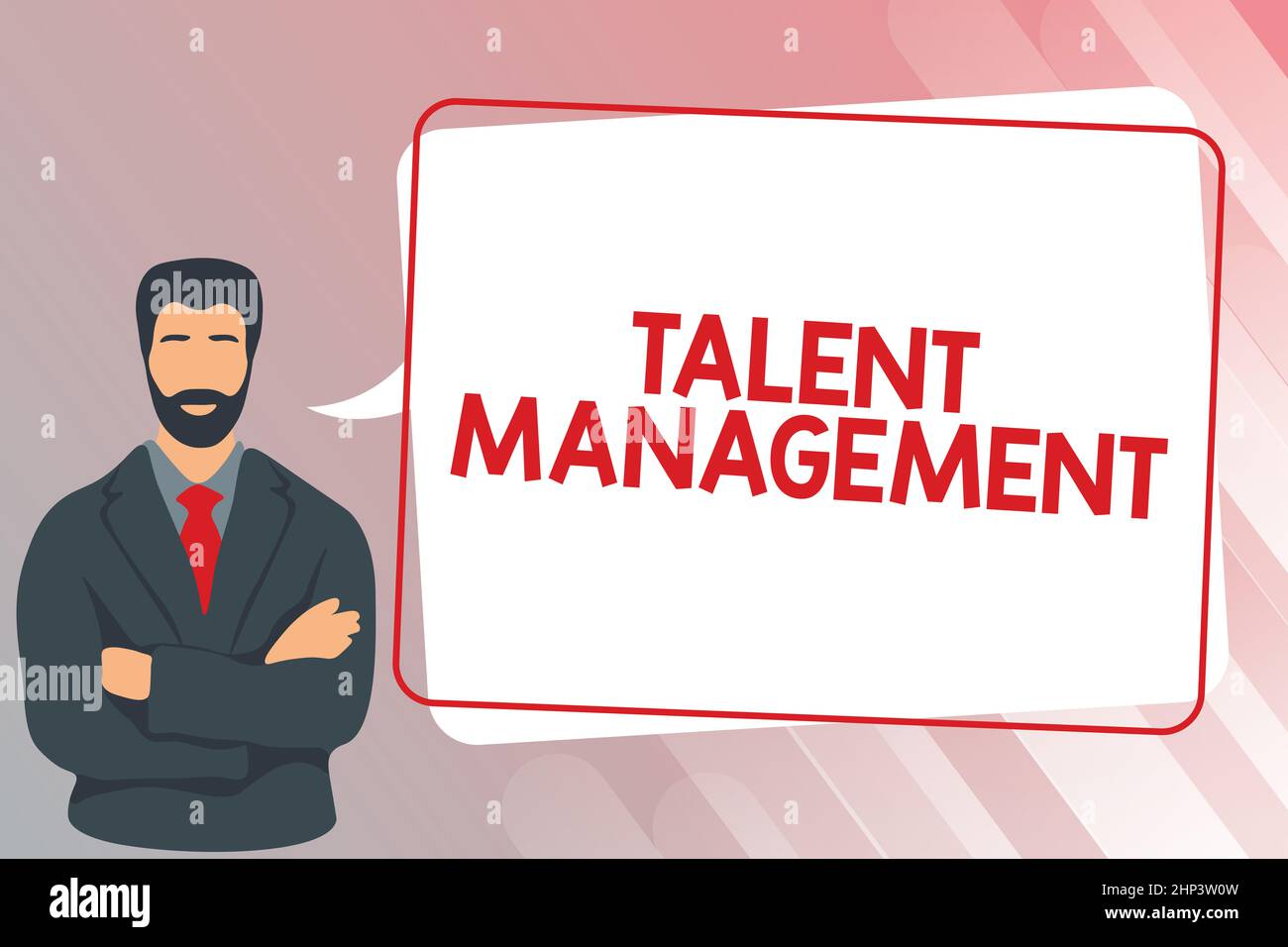 Conceptual caption Talent Management, Business idea Acquiring hiring ...