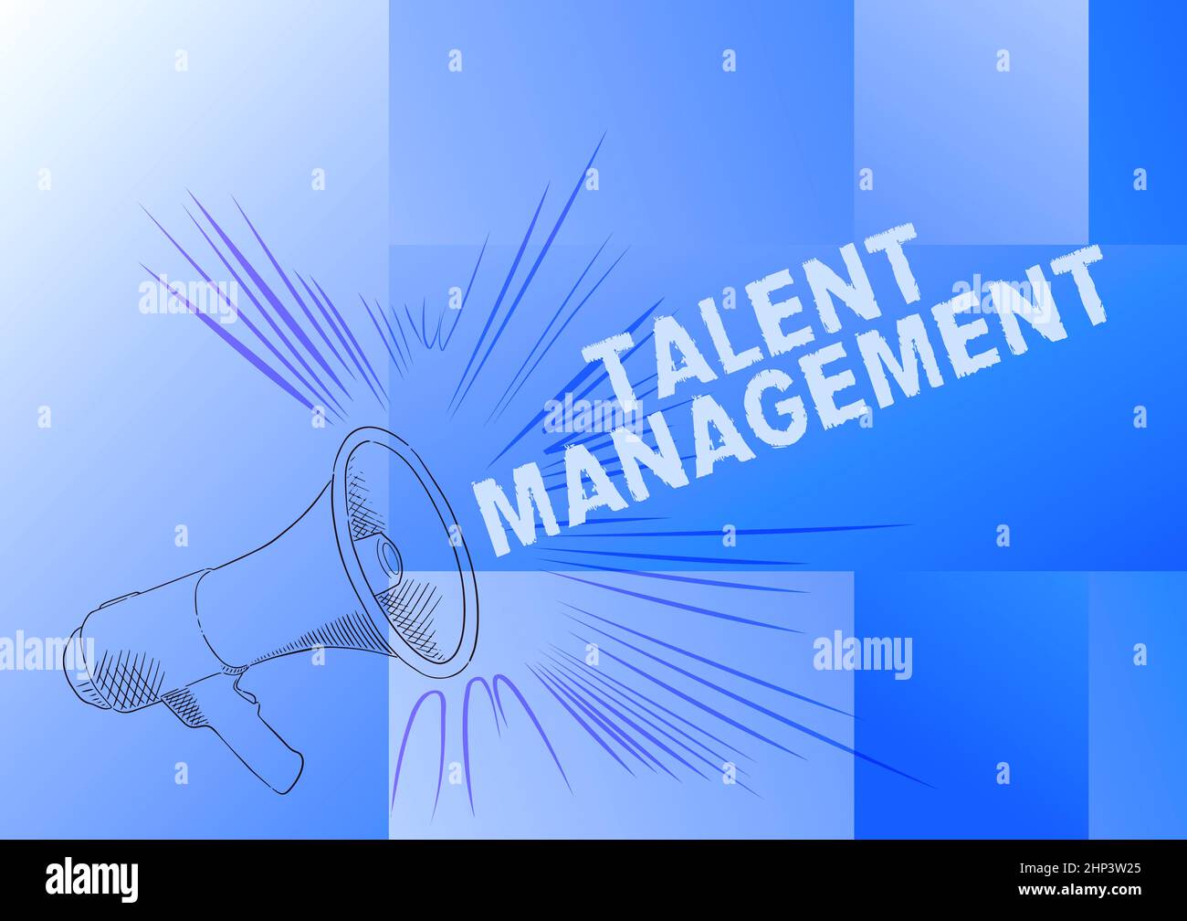 Text caption presenting Talent Management, Conceptual photo Acquiring ...