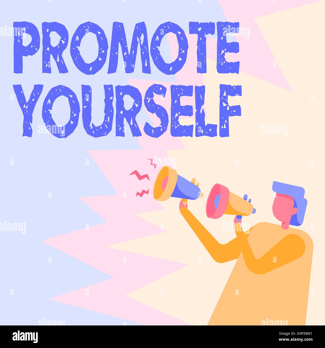 Handwriting text Promote Yourself, Business concept market and ...