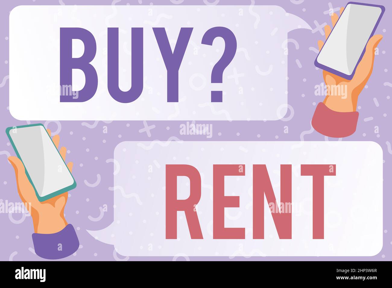 Writing displaying text Buy Question Rent, Business concept Group that ... Writing displaying text Buy Question Rent, Business concept Group that ...