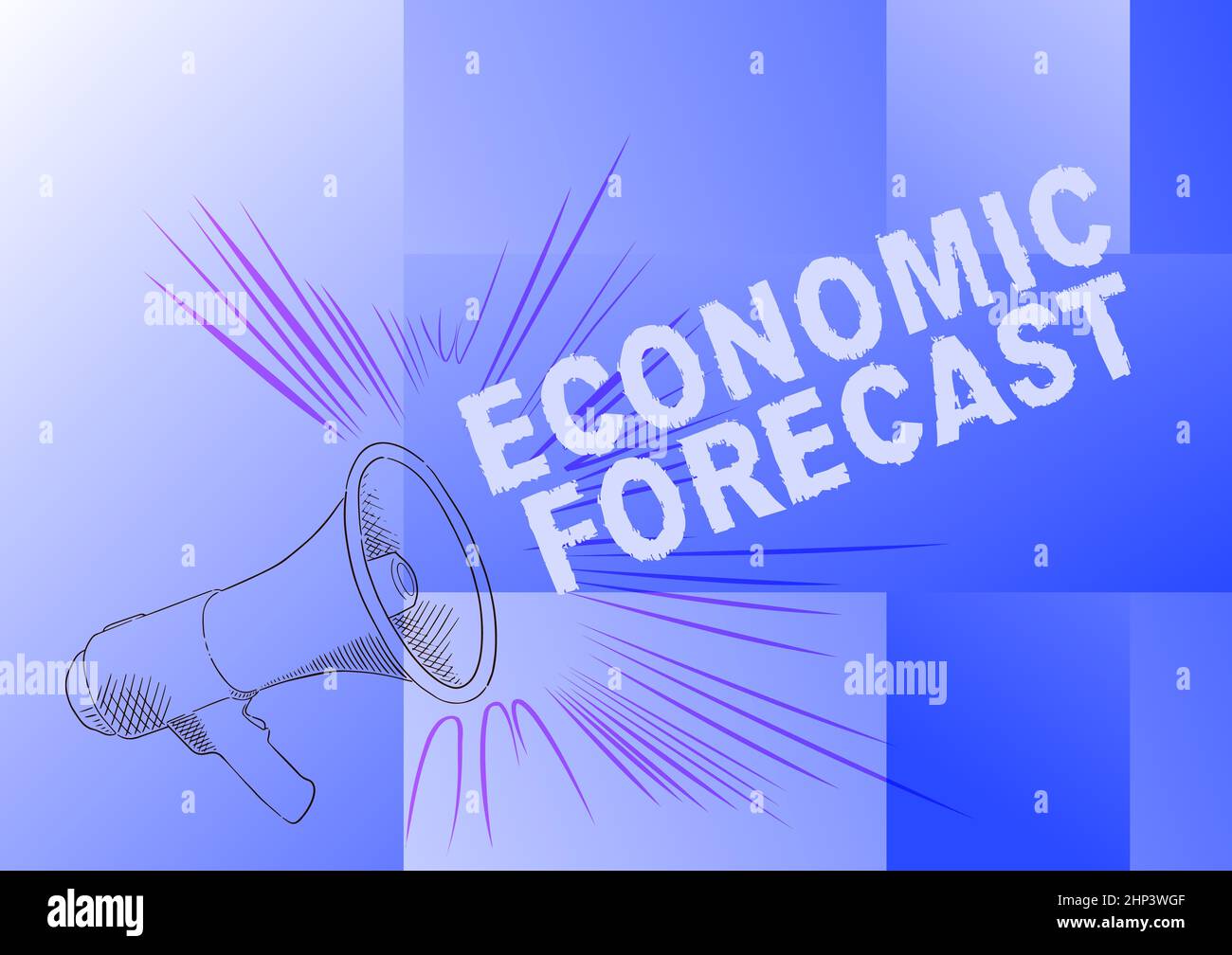 Inspiration showing sign Economic Forecast, Business idea Process of ...