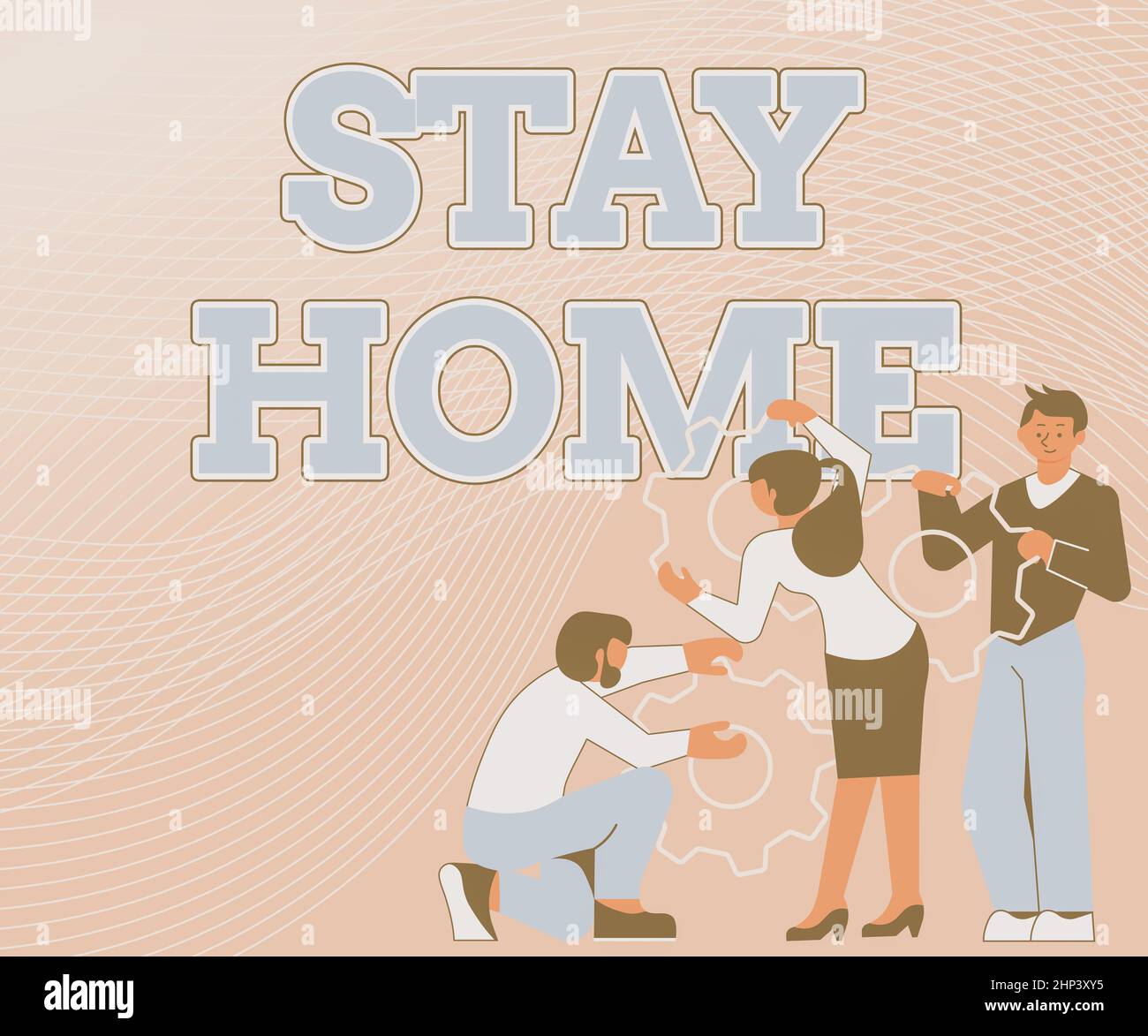 Inspiration showing sign Stay Home, Internet Concept not go out for an ...