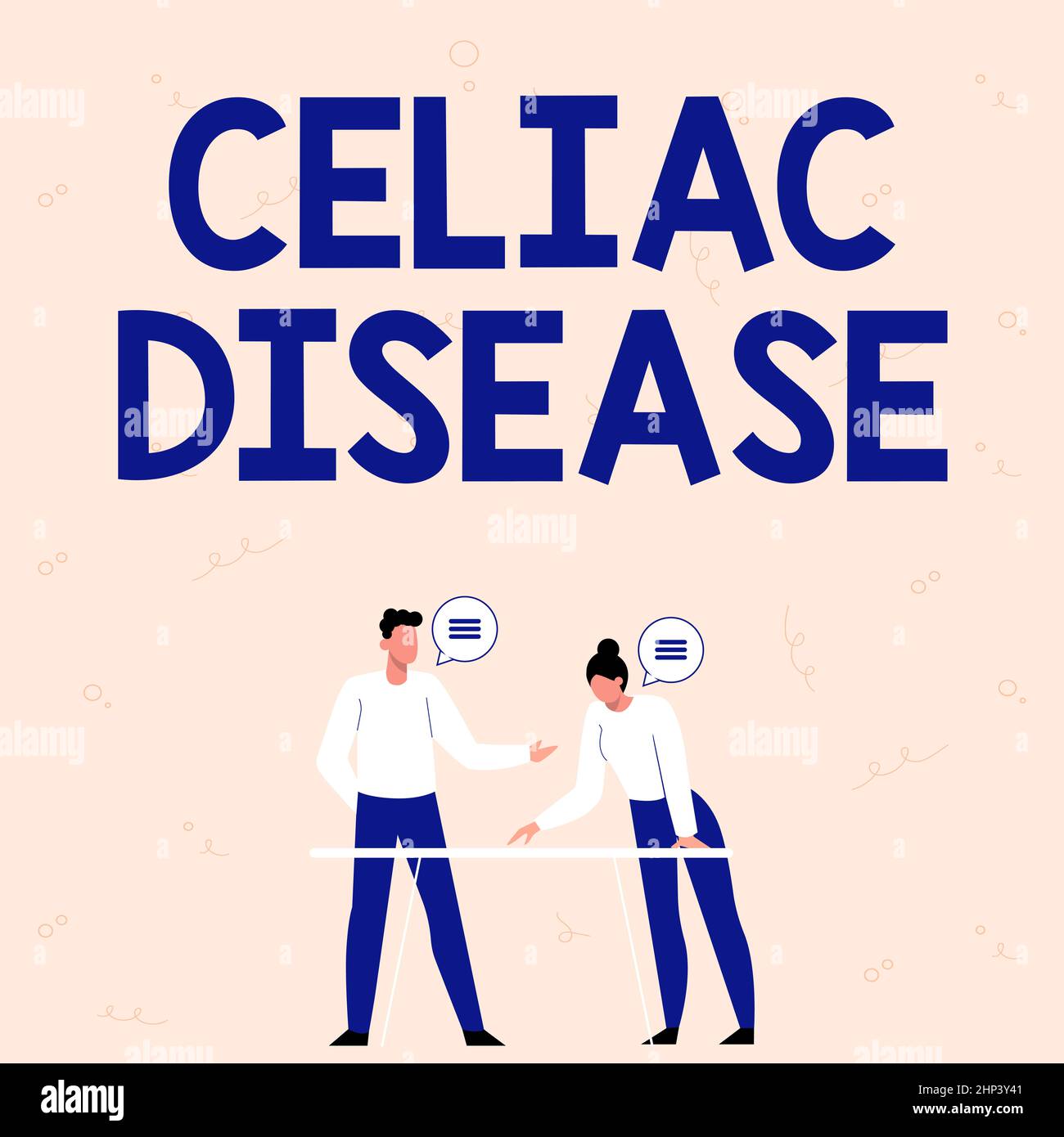 Conceptual display Celiac Disease, Business idea autoimmune disorder ...