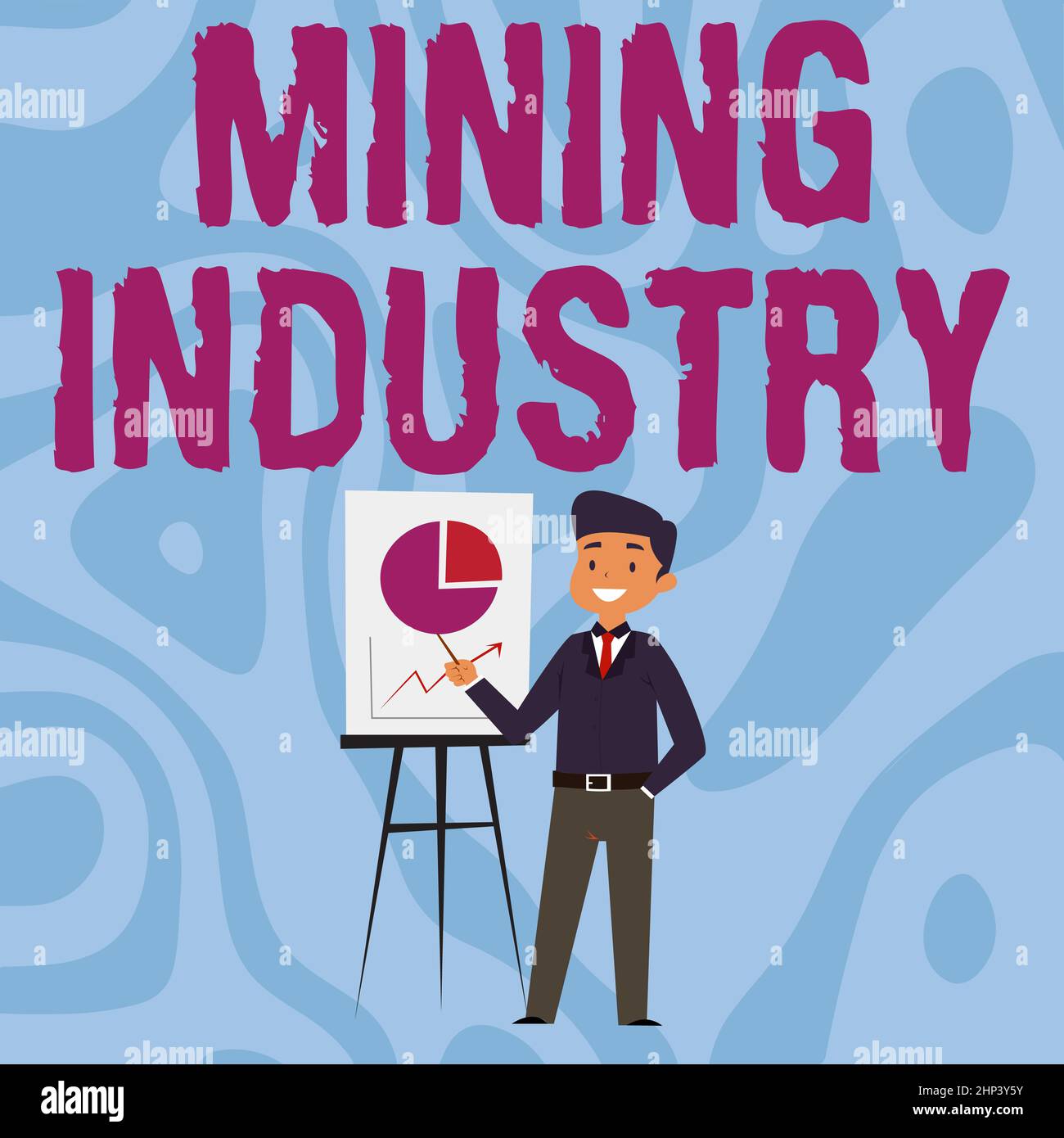 Sign displaying Mining Industry, Business concept extraction of ... Sign displaying Mining Industry, Business concept extraction of ...