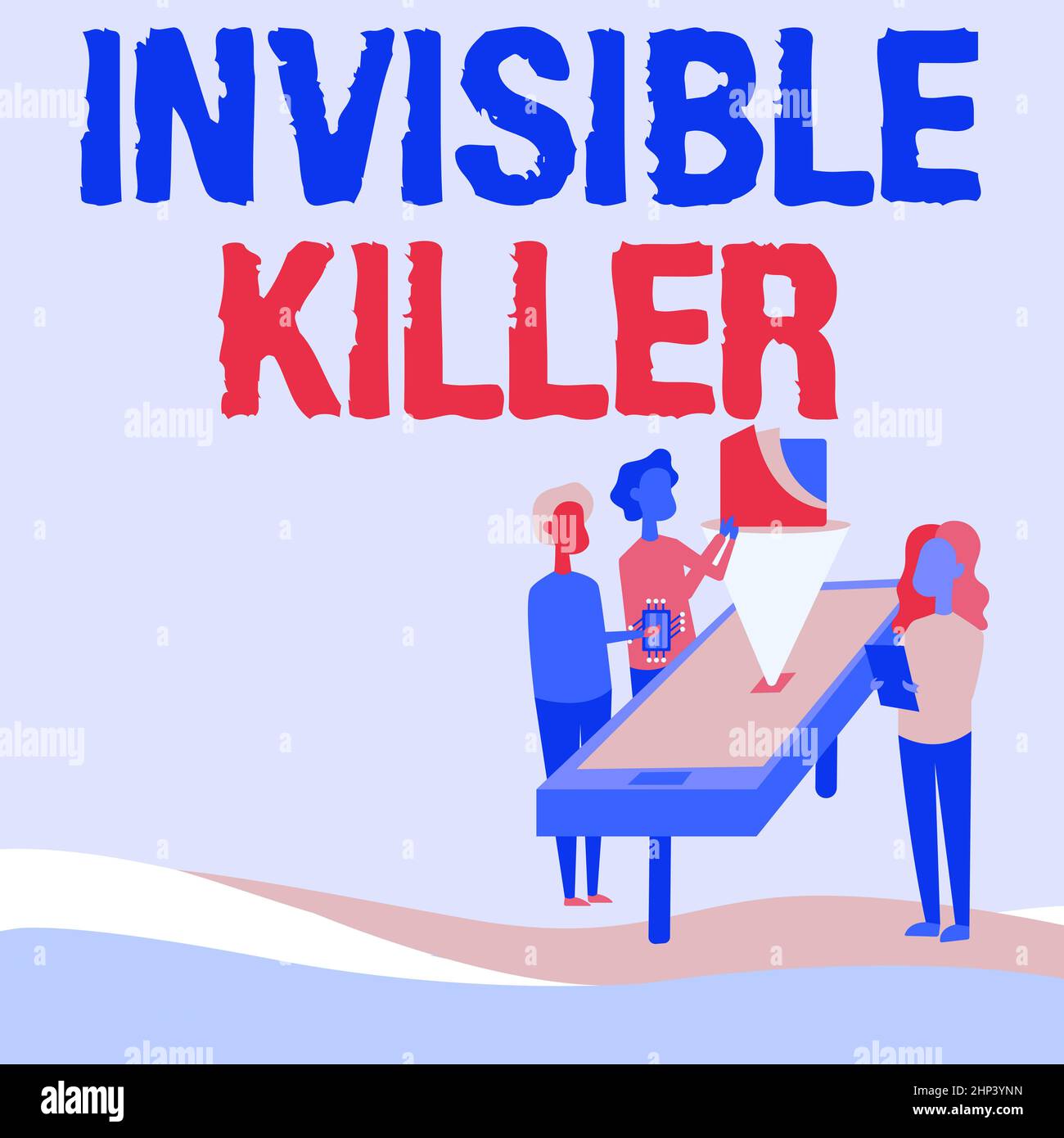 Text showing inspiration Invisible Killer, Business concept presence ... Text showing inspiration Invisible Killer, Business concept presence ...
