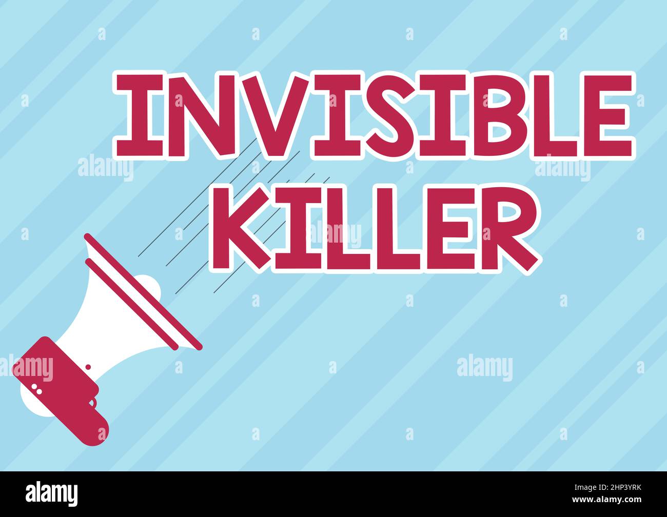 Conceptual display Invisible Killer, Internet Concept presence into the ...
