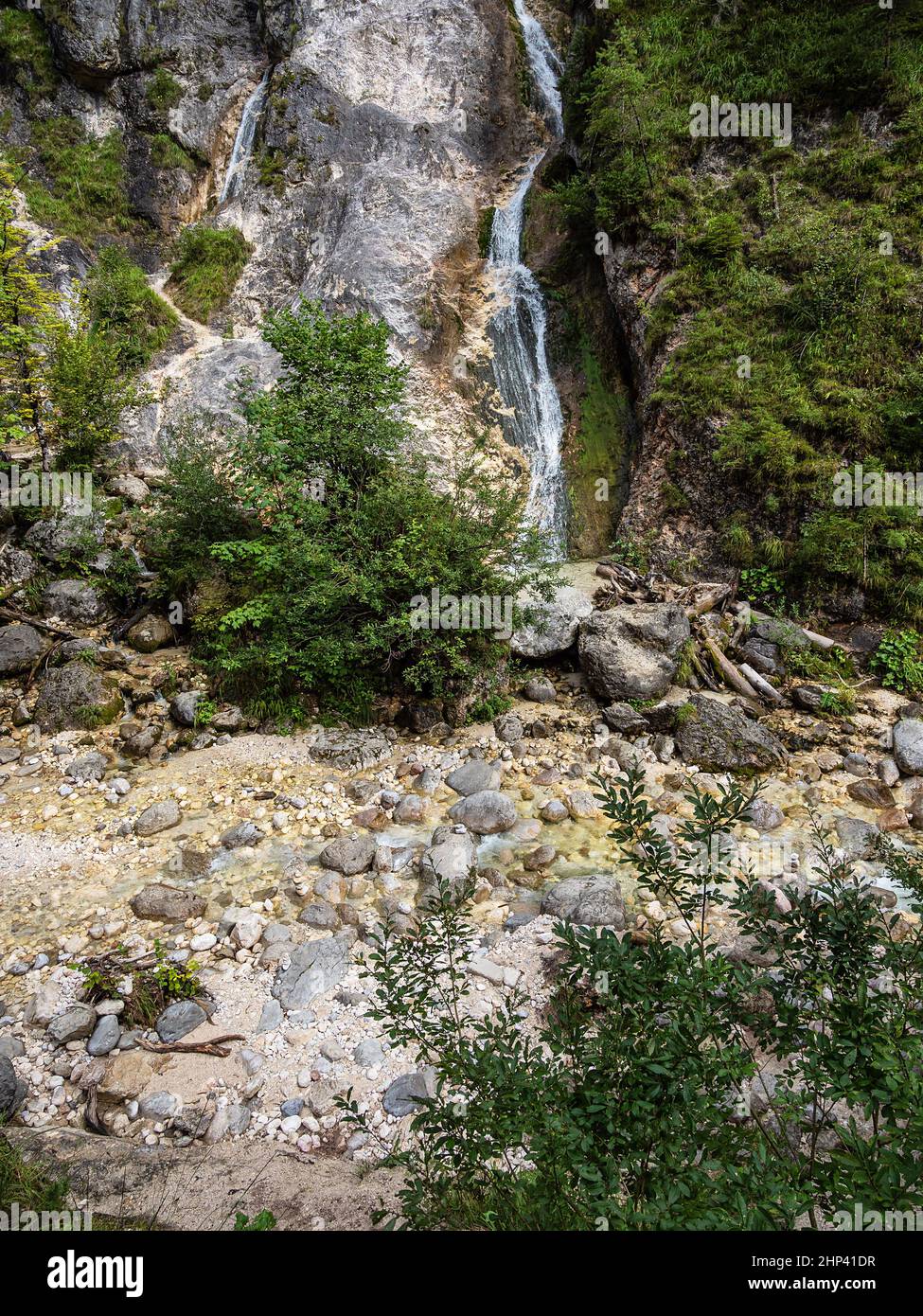 Gorge Almbachklamm in the Berchtesgaden Alps, Germany Stock Photo - Alamy