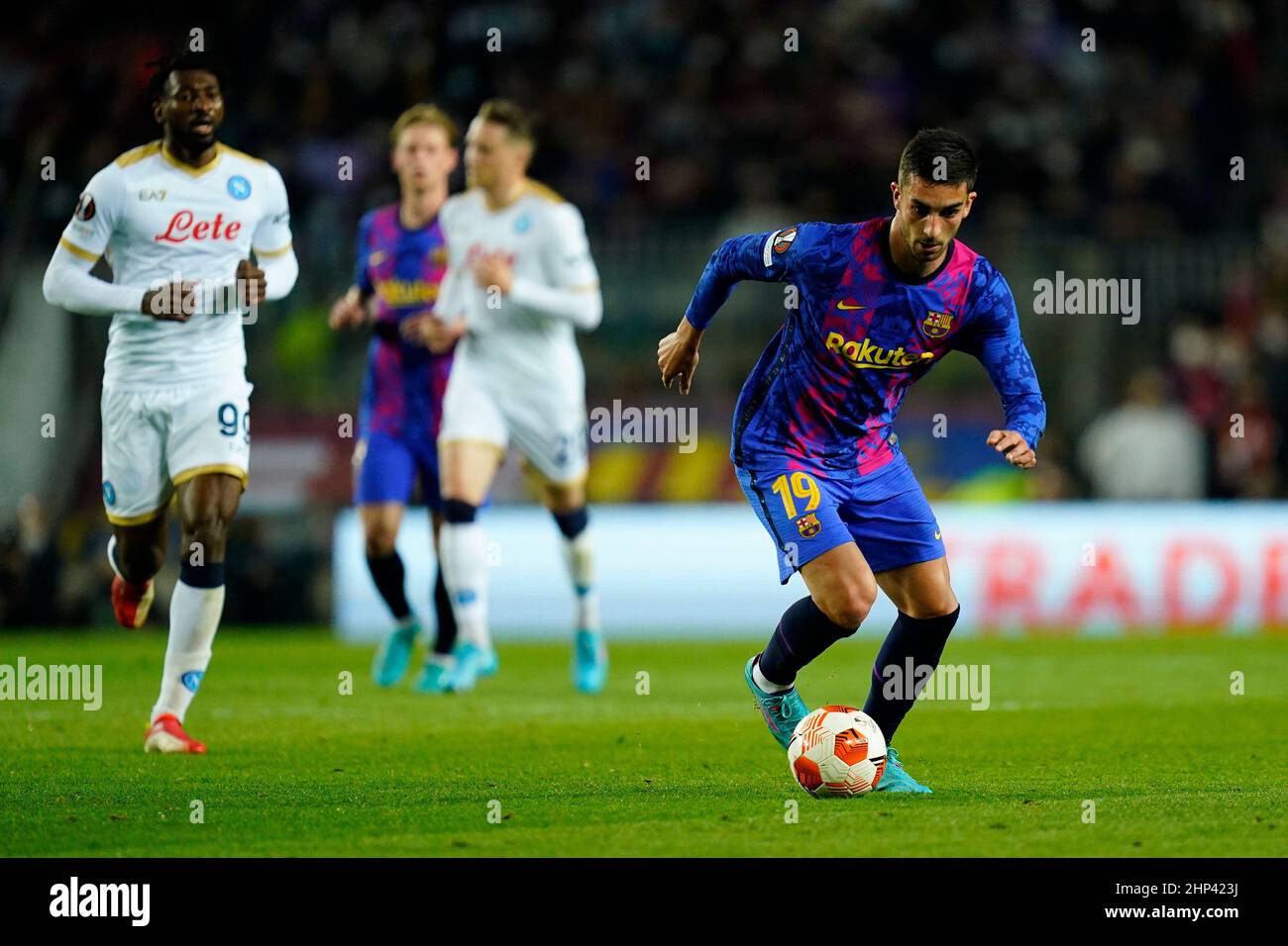 Ferran Torres of FC Barcelona during the UEFA Europa League match ...