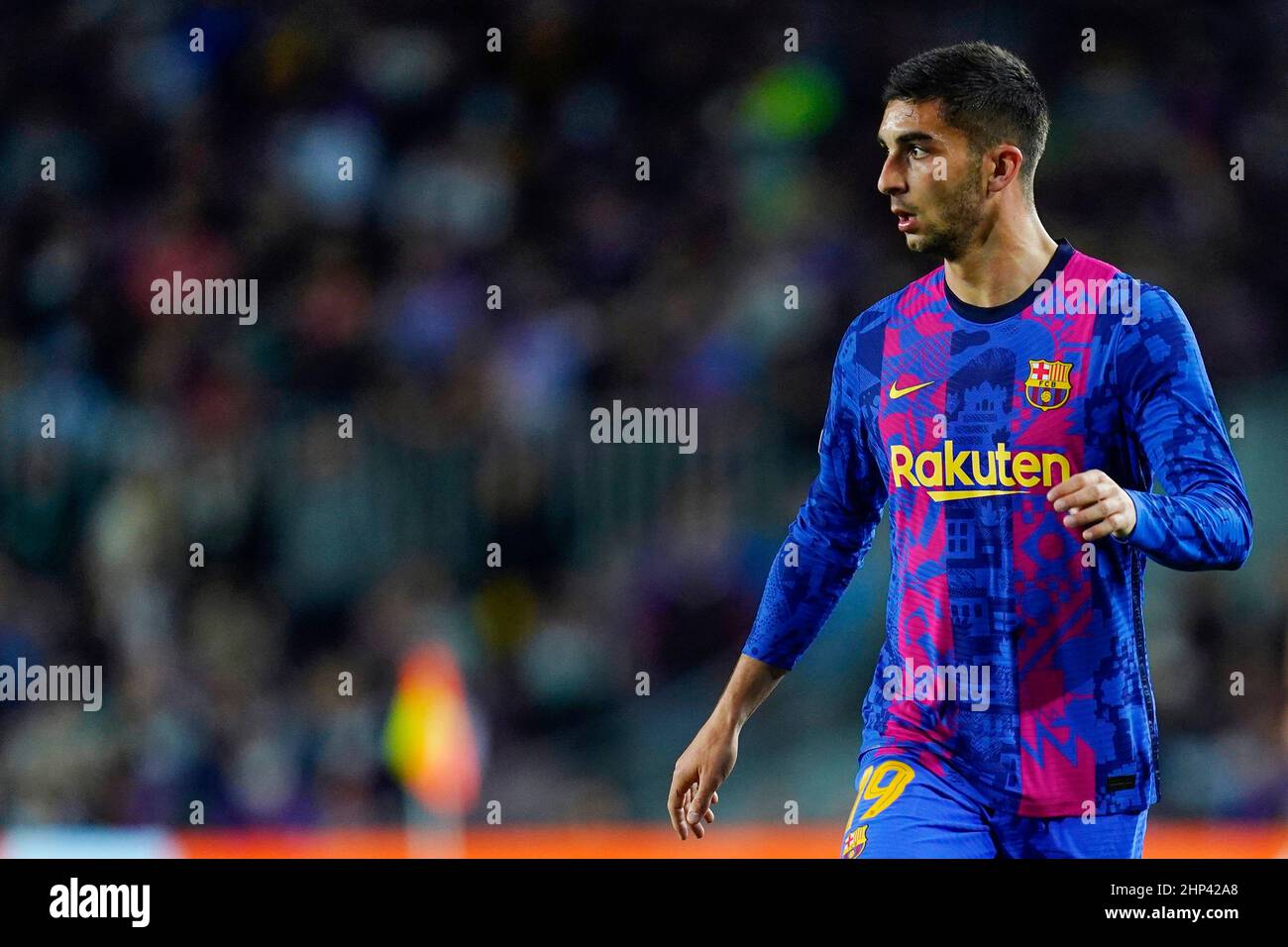Ferran Torres of FC Barcelona during the UEFA Europa League match ...